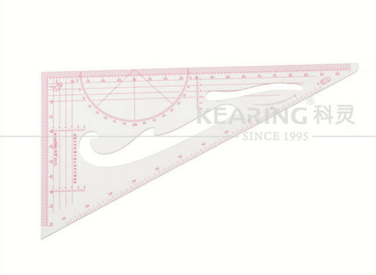 Plastic Triangle Engineer Scale Ruler Kearing for sewing market  8535