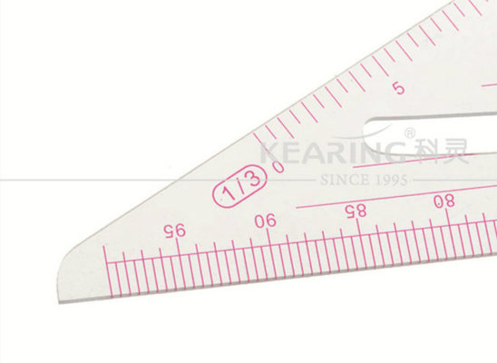 Plastic Triangle Engineer Scale Ruler Kearing for sewing market  8535