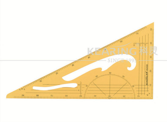 Economical Engineer Scale Ruler 1/4 / 1/5 Triangular Scale Garment Ruler 8545B