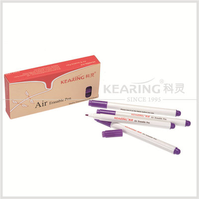 Violet Fabric Erasable Markers Auto Disappear with Non - toxic PP Material