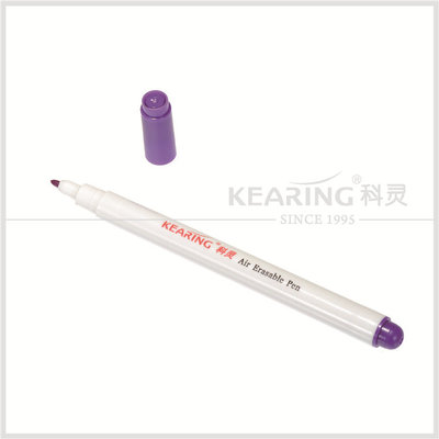 Violet Fabric Erasable Markers Auto Disappear with Non - toxic PP Material