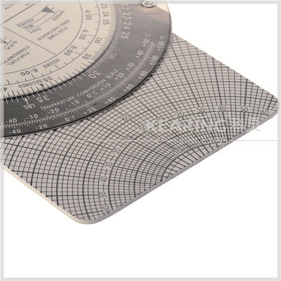 Aviation Flight Computer Plastic Wheel E6B Plotter with Cardboard for Classroom Pilot Students