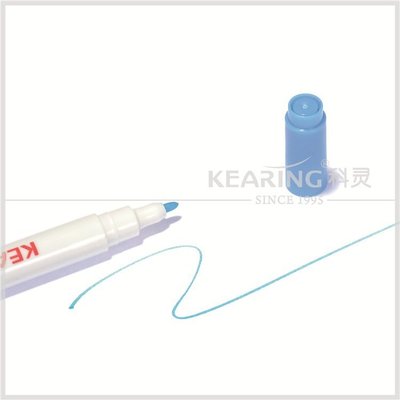 Water Erasable Marking Pen Blue Color Easily Removed For Sewn Tailor Fabric Short Time Marking