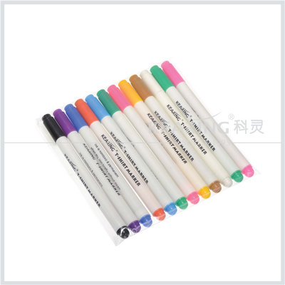 Kearing Funny DIY Textile Fabric Marker Pen 20 Different Colors for Long time Drawing on T shirt Clothes
