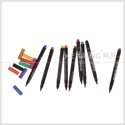 Kearing Funny DIY Textile Fabric Marker Pen 20 Different Colors for Long time Drawing on T shirt Clothes