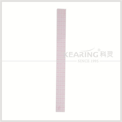 24 inch Flexible Plastic Sewn Design Pattern Making Ruler Never Rub Off Kearing Imperial Ruler
