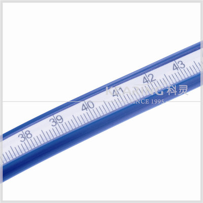 Plastic Horse Measure Curve Ruler 24'' & 60cm Kearing Flexible Curve Rulers in Blister Card Pack