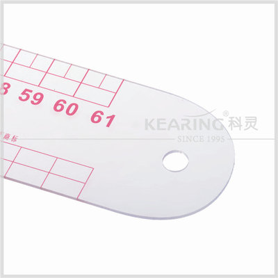 Broadsword Shape Garment Curve Ruler Cur Vary Form Curve Ruler 1.2 mm Thickness