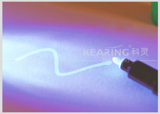Permanent Long Time Secret Marking Invisible UV Marker Blue color only Visible Under UV Lamp