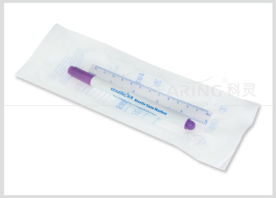 Non Toxic Surgical Skin Marker Pen Violet color , Body Friendly Medical Skin Marking Pens