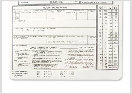 Pilot Flight Training Clipboard Aviation Supplies IFR Metal Kneeboard for Navigation Market