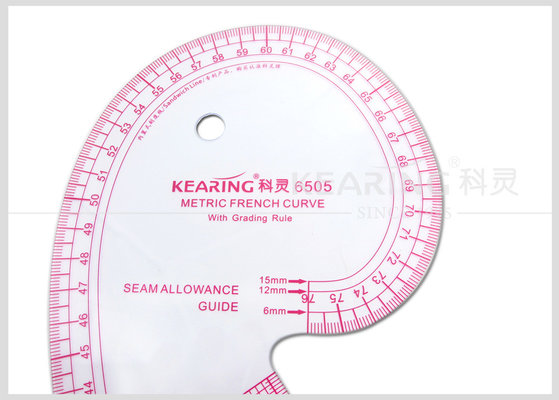 Kearing Durable Plastic Vary Form Curve Ruler 76CM & 41 CM French Curve Ruler