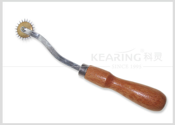 Kearing Wood Handle Needle Point Tracer   Tailor Tracing Wheel #NPT10