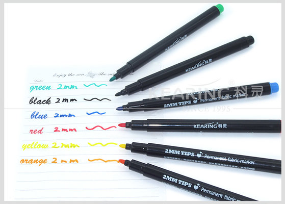 Kearing DIY Fabric Paint Pen Funny Permanent Drawing on Clothes Fabric Marker