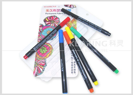 Kearing DIY Fabric Paint Pen Funny Permanent Drawing on Clothes Fabric Marker