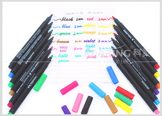 Kearing DIY Fabric Marker 12 Assorted Pens Kids Funny Drawing Resist Normal Laundry