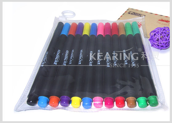 Kearing DIY Fabric Marker 12 Assorted Pens Kids Funny Drawing Resist Normal Laundry