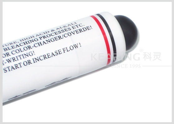 Black Knitting Dyeing Textile Marker Pen , Ink 65ML Rubble Bulb Permanent Fabric Markers