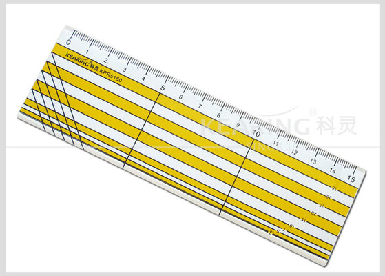 Kearing 15cm Acrylic Patchwork Quilting Rulers 2 MM Thickness for Sew Tailors Fashion Design KPR5150