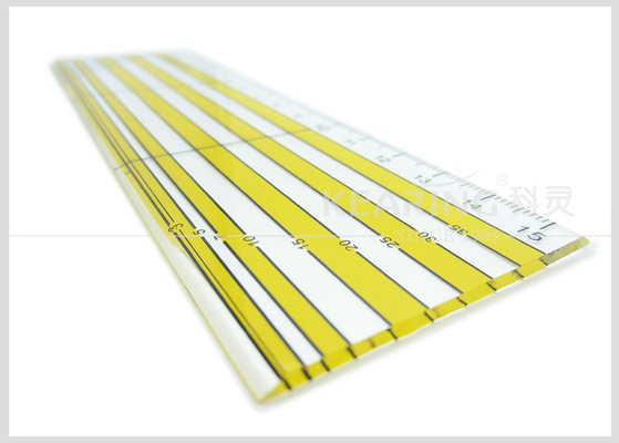 Kearing 15cm Acrylic Patchwork Quilting Rulers 2 MM Thickness for Sew Tailors Fashion Design KPR5150