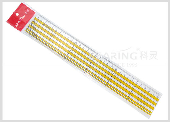 Kearing 2016 New Style 30cm Rigid Plastic Patchwork Rulers Templates 2 MM Thickness