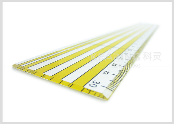 Kearing 2016 New Style 30cm Rigid Plastic Patchwork Rulers Templates 2 MM Thickness