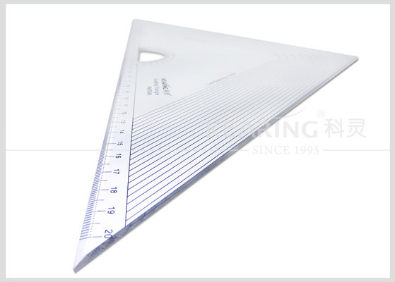 Kearing Rigid Plastic Patchwork Quilting Rulers 40cm Grading Triangle T046