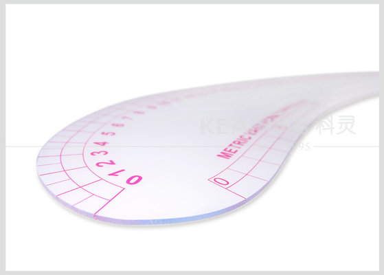 Kearing Plastic 61CM Vary Form Curve Ruler , Flexible french curve ruler pattern making