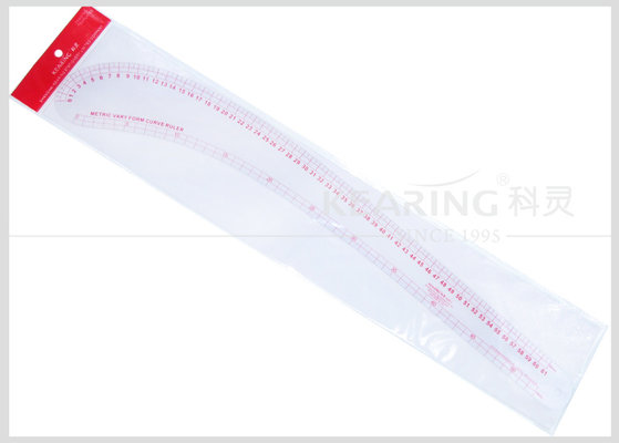 Kearing Plastic 61CM Vary Form Curve Ruler , Flexible french curve ruler pattern making