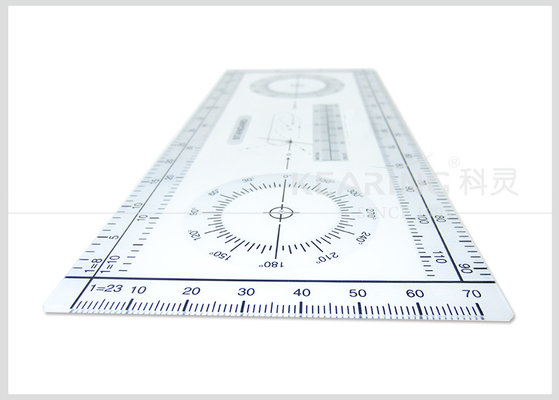 Flexible Plastic Instrument Chart Plotter For adult pilot / student IFR Flight Planning