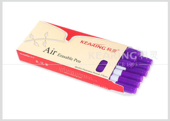 0.5 MM Nib Size Metal Tip Air Erasable Markers Violet Color Temporary Marking on Sewn Fabric