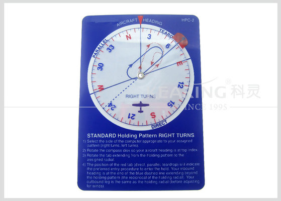 Flexible plastic Aviation Supplies Holding Pattern Visualizer HPC-2 for Pilot