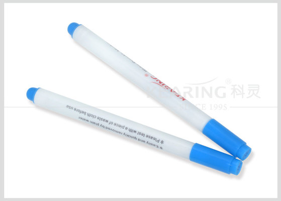 Kearing Erasable Markers 0.5MM Metal Tip Blue Color Water Erasable Pen for Sewn Area ASTM EN71