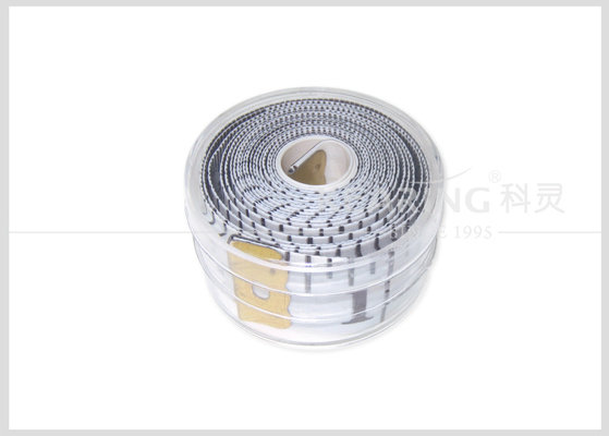 Durable 150 cm Fiberglass Measure Tape 60'' Garment Measureing Flexible Ruler in White Plastic Case