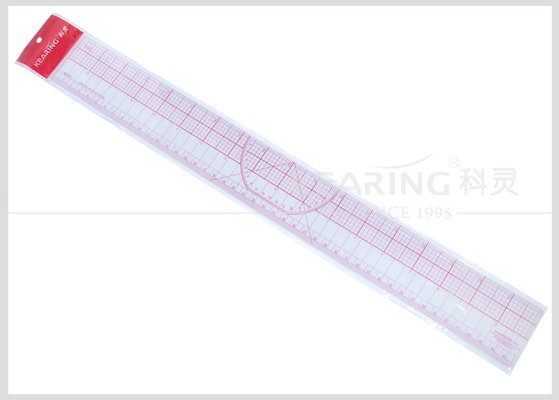 45 cm & 18'' Kearing Pattern Making Tools , Student Pattern Drafting Rulers With Durable Plastic