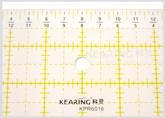 60 * 16 cm Plastic Patchwork Quilting Rulers with Sew Lines Metric Scale for Tailors # KPR6016