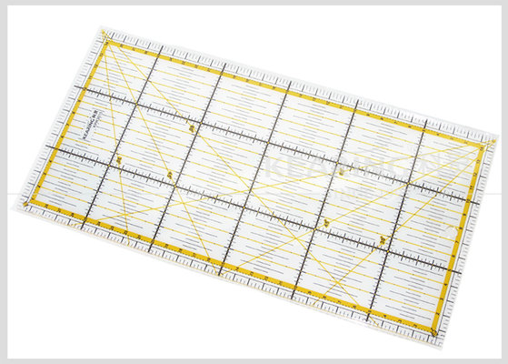 Kearing Patchwork Quilting Rulers 30 * 15 cm Clear Acrylic Sew Design Sqaure Template