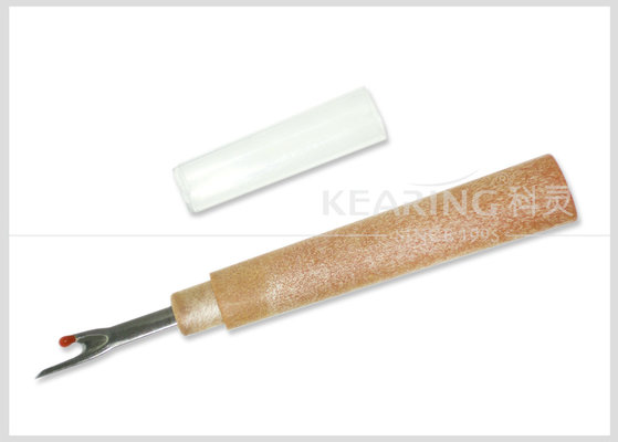 Big Size Sewing Seam Ripper With Wood Color Plastic Handle SR112