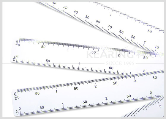 Kearing Fan Architect Scale Ruler For Engineer 12 Different Proportions With Leather Sheath For Protection