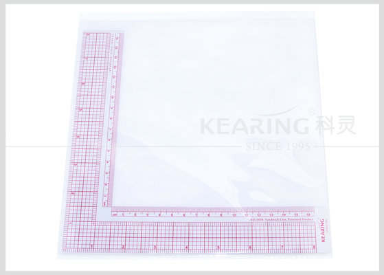 Kearing Plastic L Square Ruler 8'' Flexible Fashion Design Rulers 16 cm Length #5808