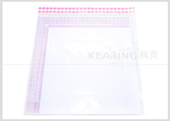 Kearing Top Rated L Shaped Ruler , Plastic Garment Styling Design Ruler 12'' & 26 cm