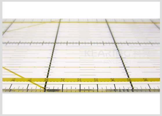 Kearing Acrylic Transparent Quilting Sew Easy Cutter Ruler For Patchwork 45 * 10 CM
