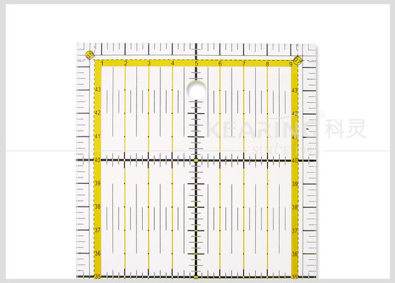 Kearing Acrylic Transparent Quilting Sew Easy Cutter Ruler For Patchwork 45 * 10 CM