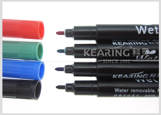 Colorful Wet Erase Pen for Temporary Marking on Plastic Easily Wiped Off by Wet Fabric