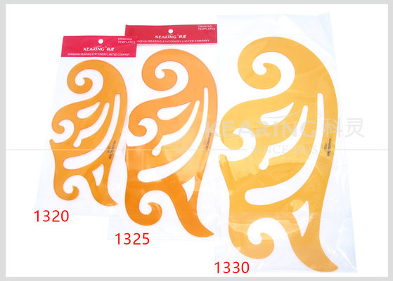 French curve template , Kearing french curve with inking edges for pattern making#1325