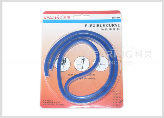 Kearing Blister Card Package Flexible Curve Ruler Art Design Horse Measurement Tool