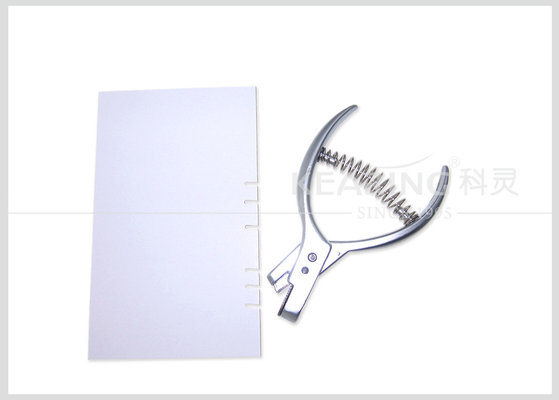 Pattern Notcher Garment Ruler 45N Kearing Blister Card Package 1/4'' * 1/16'' Holes Making