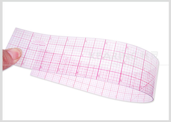 Flexible Plastic 18'' Straight Grading Ruler for Sewn Tailors Imperial Pattern Making Ruler # 8085