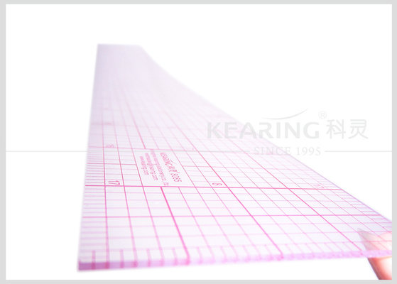 Flexible Plastic 18'' Straight Grading Ruler for Sewn Tailors Imperial Pattern Making Ruler # 8085