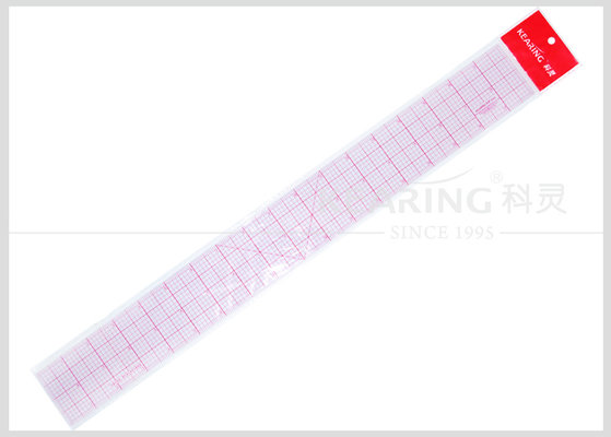 Flexible Plastic 18'' Straight Grading Ruler for Sewn Tailors Imperial Pattern Making Ruler # 8085
